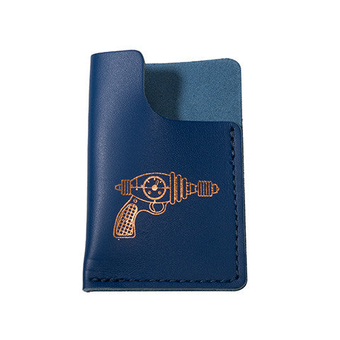 Leather Card Wallet - Raygun – museum of robots